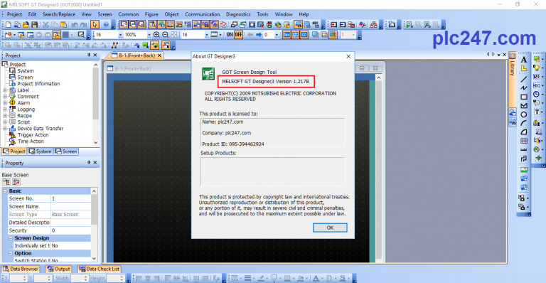 [Download] GT Designer3 1.217B - New Version HMI Mitsubishi - plc247.com