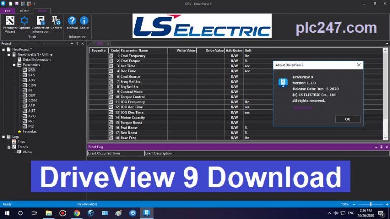 [Download] DriveView 9 LS Inverter Software - plc247.com