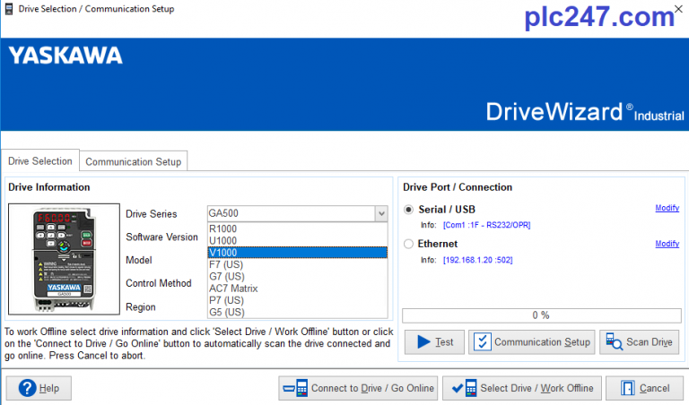 [Download] DriveWizard Industrial Yaskawa Inverter Software - plc247.com