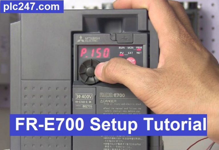 [Tutorial] Mitsubishi VFD FR-E700 Setup - plc247.com