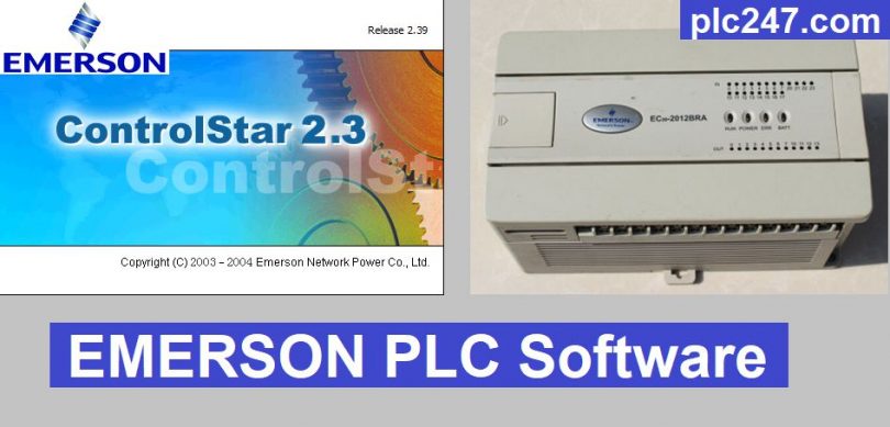 [Download] ControlStar EMERSON PLC Programming Software - plc247.com