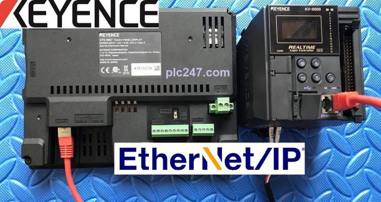 [Tutorial] Keyence KV5500 & VT5-W07 Ethernet Connection - plc247.com