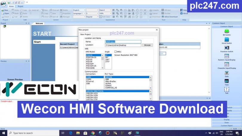[Download] PIStudio Wecon HMI Software - plc247.com