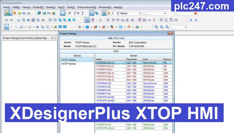 [Download] XDesignerPlus M2I XTOP HMI Software - plc247.com