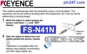 Keyence FS N41N Series Manual PDF - plc247.com