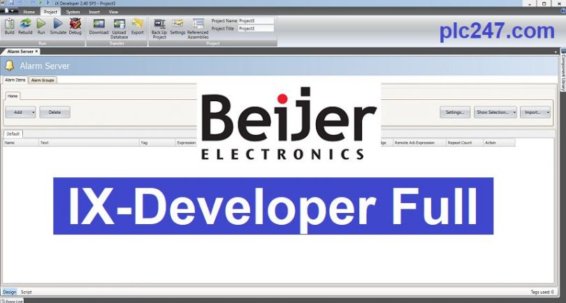 [Download] IX-Developer Beijer HMI Software (Full Version) - plc247.com