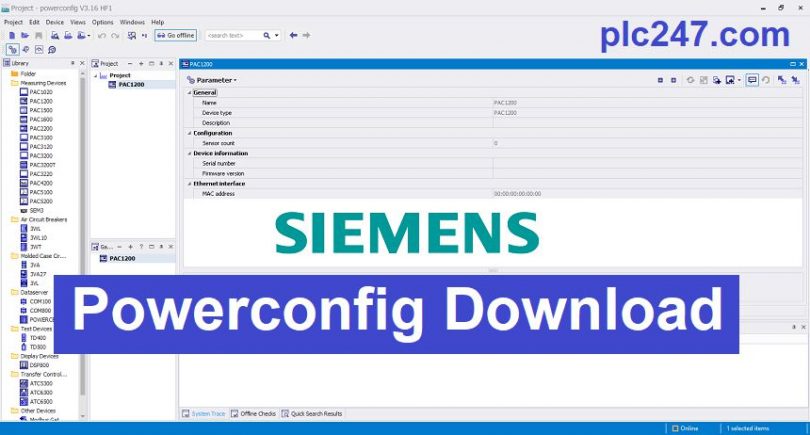 [Download] SENTRON Powerconfig Siemens Software - plc247.com