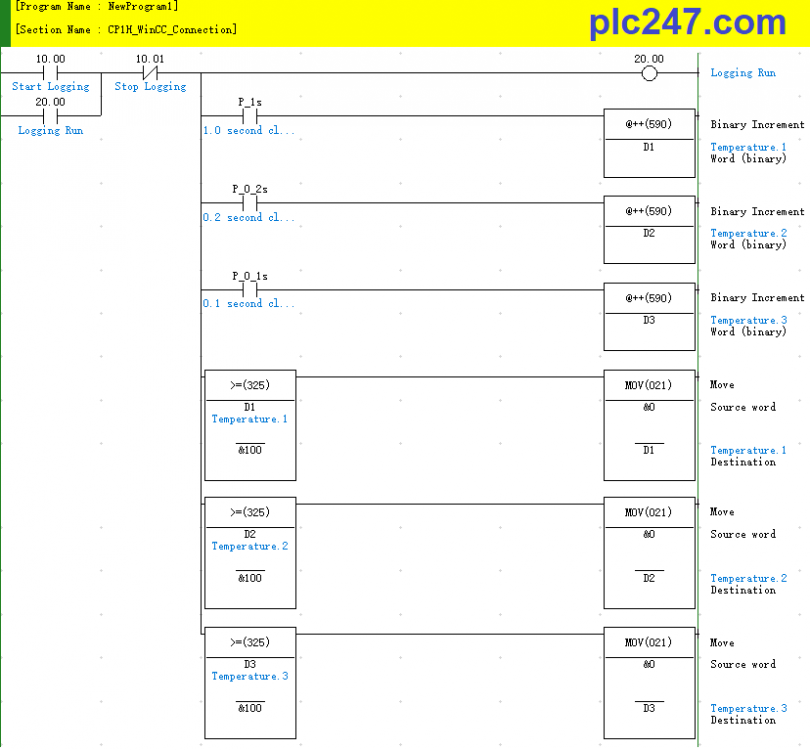 [Tutorial] PLC Omron & WinCC Data Logger to EXCEL - plc247.com