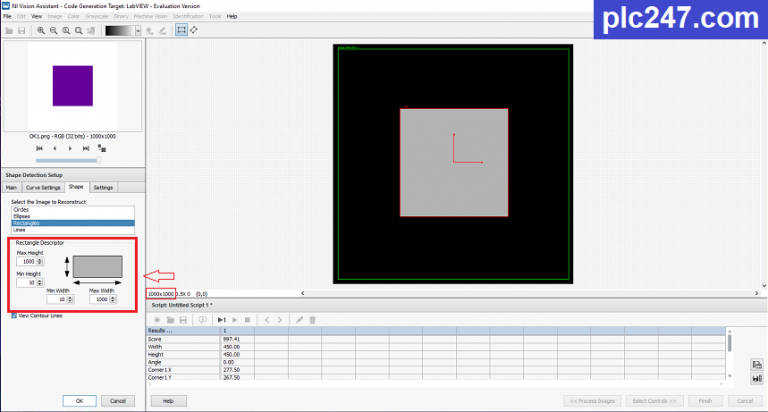 [LabView] Squares Detecting - plc247.com