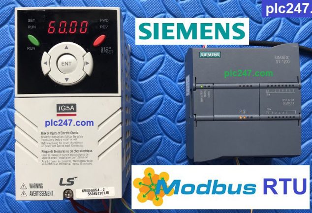 FX3U "Modbus RTU" Siemens Sinamics V20 Tutorial - plc247.com