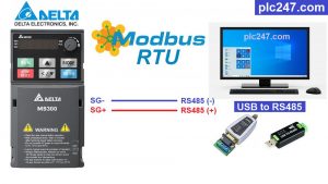 DELTA MS300 "Modbus RTU" via Modbus Poll - plc247.com