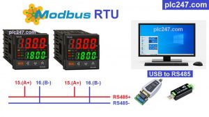 LabView “Modbus RTU” Autonics TK4S Tutorial - plc247.com