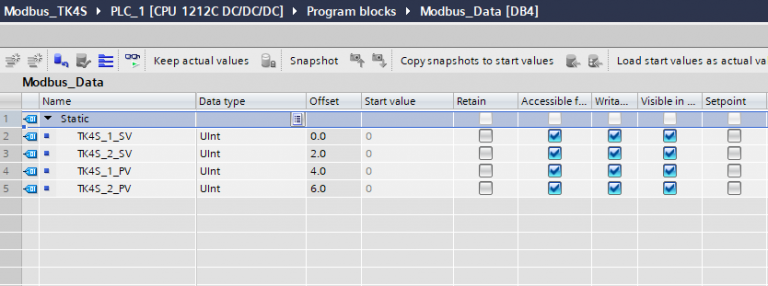 Siemens S7-1200 "Modbus RTU" TK4S Autonics Tutorial - plc247.com