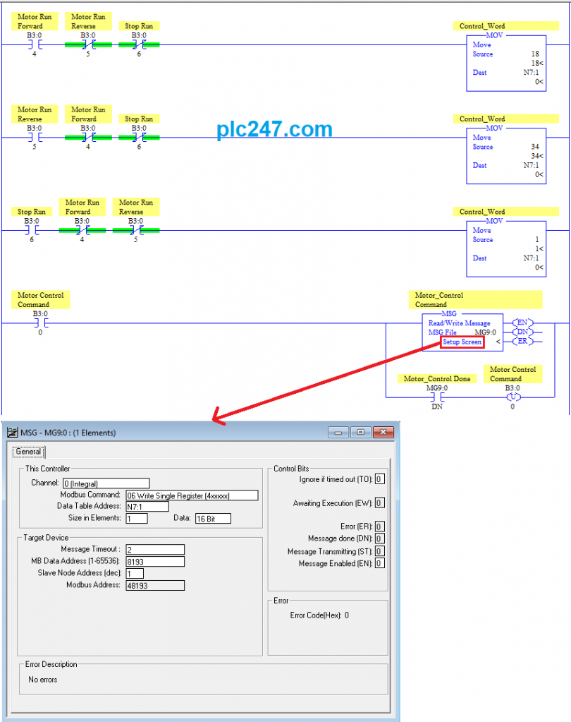 Micrologix 1100 "Modbus RTU" DELTA MS300 Tutorial - plc247.com