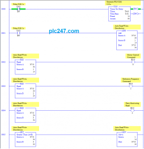 Micrologix 1100 "Modbus RTU" Schneider ATV312 VFD - plc247.com
