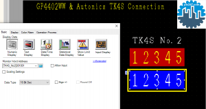 Proface HMI "Modbus RTU" Autonics TK4S Tutorial - plc247.com