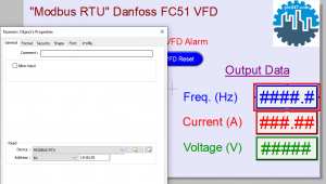 Weintek MT8071iE "Modbus RTU" Danfoss FC51 Tutorial - plc247.com