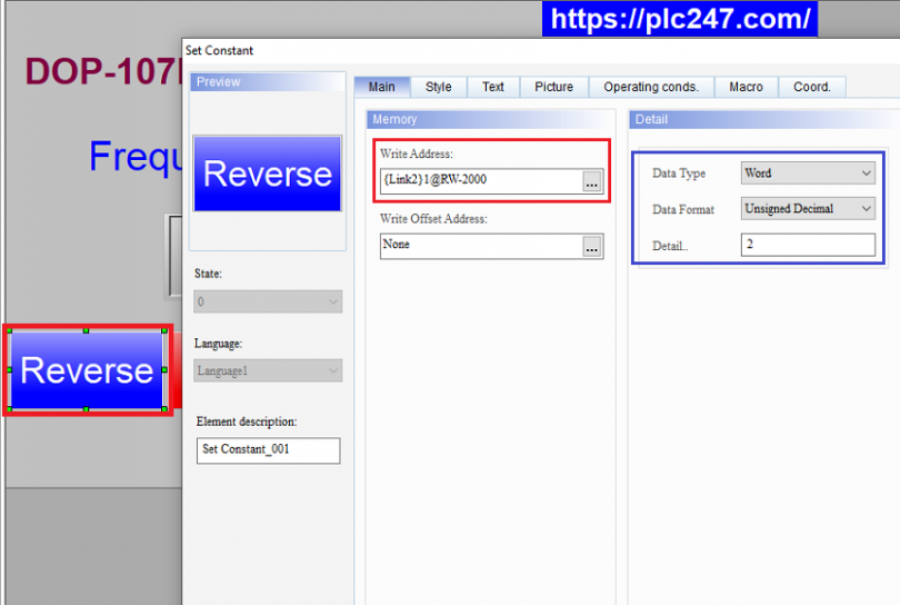 Delta HMI "Modbus RTU" INVT GD20 Inverter Tutorial - plc247.com