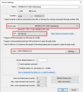 Weintek MT8071iE "Modbus RTU" Hitachi NE S1 Tutorial - plc247.com