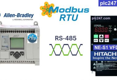 FX3U “Modbus RTU” Omron E5CC Tutorial - plc247.com