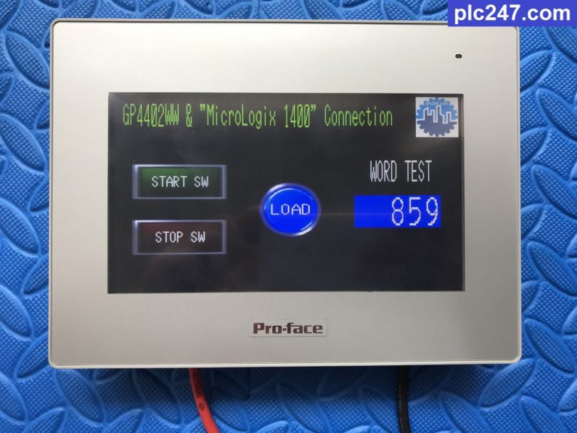 Proface HMI Set "IP Address" Tutorial - plc247.com