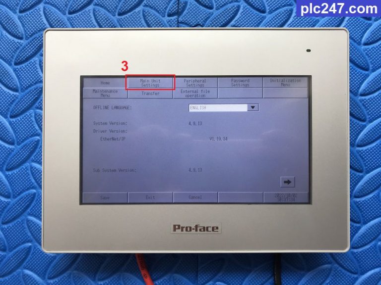 Proface HMI Set "IP Address" Tutorial - plc247.com