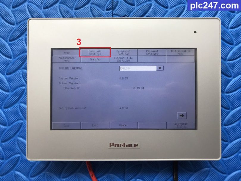 Proface HMI Set "IP Address" Tutorial - plc247.com