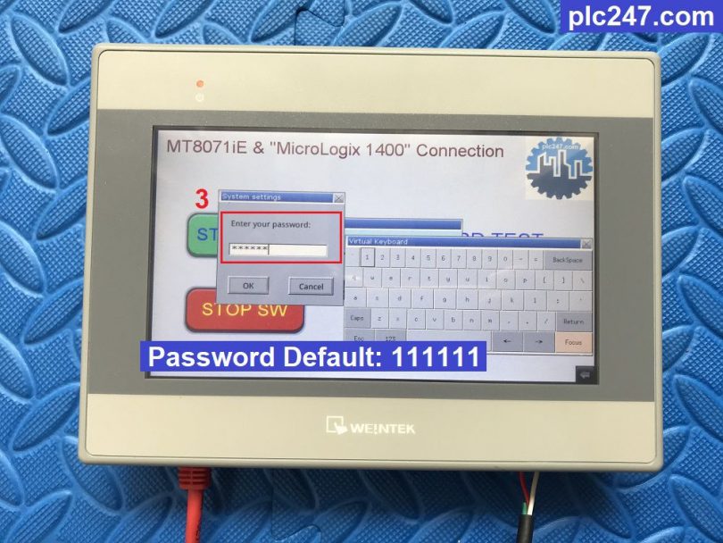 Weintek HMI Set "IP Address" Tutorial - plc247.com