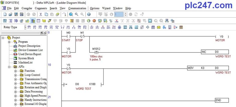 Delta HMI & DVP-14SS2 PLC "Communication" Tutorial - plc247.com