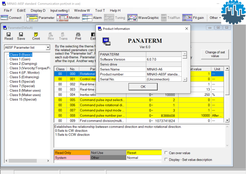 [Download] Panasonic A6 (A5) Servo Software Download - plc247.com