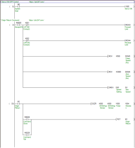 Mitsubishi FX3U "Servo Control" Delta B2 Tutorial - plc247.com