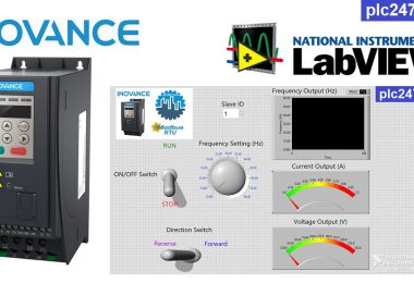 LabView "Modbus RTU" Delta VFD M Tutorial - plc247.com