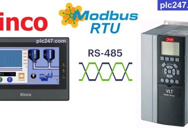 Weintek MT8071iE "Modbus RTU" Hitachi NE S1 Tutorial - plc247.com