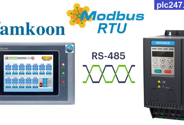 Samkoon HMI "Modbus RTU" Delta MS300 Tutorial - plc247.com