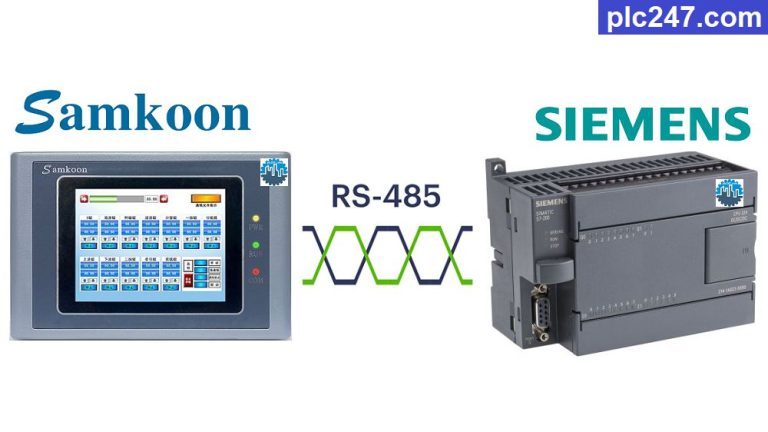 Samkoon HMI & Siemens S7-200 "Communication" Tutorial - plc247.com