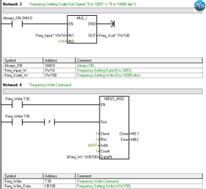 Siemens S7-200 "Modbus RTU" Inovance MD200 VFD - plc247.com