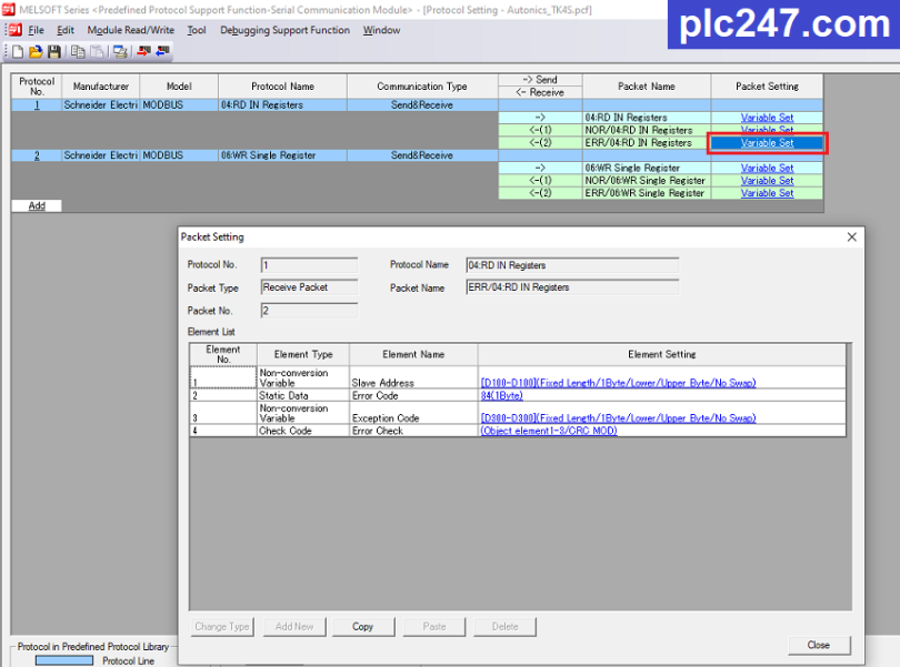 Mitsubishi QJ71C24N "Modbus RTU" Autonics TK4S Tutorial - plc247.com