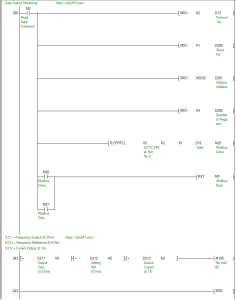 Mitsubishi QJ71C24N "Modbus RTU" Schneider ATV312 Tutorial - plc247.com
