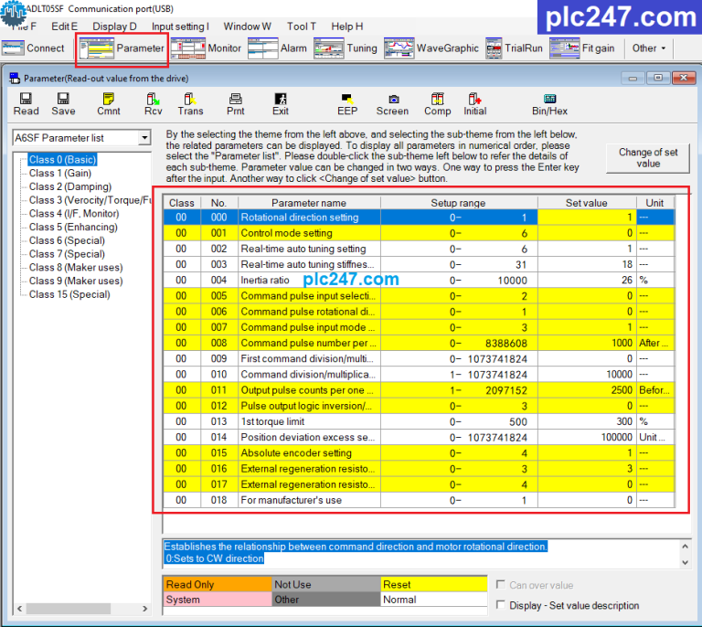 Mitsubishi QD75D4 "Servo Control" Panasonic Minas A6 A5 Tutorial - plc247.com