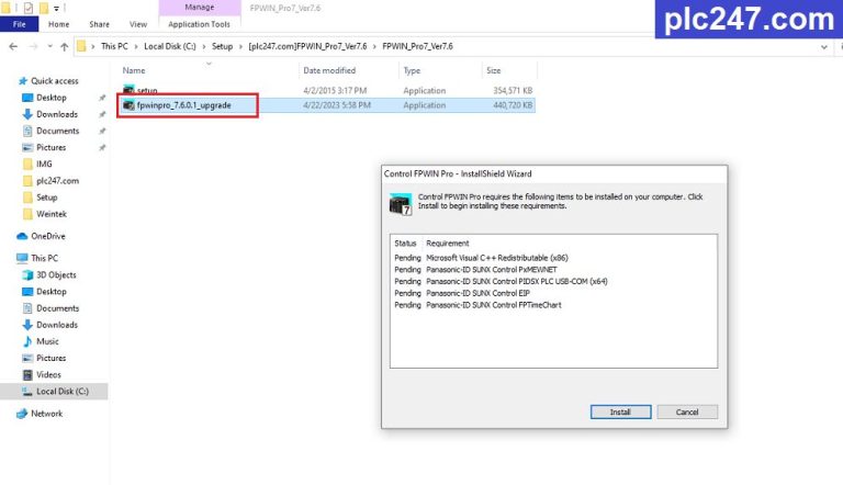 [Download] FPWIN Pro7 Ver 7.6 Panasonic PLC Software (GoogleDrive) - plc247.com
