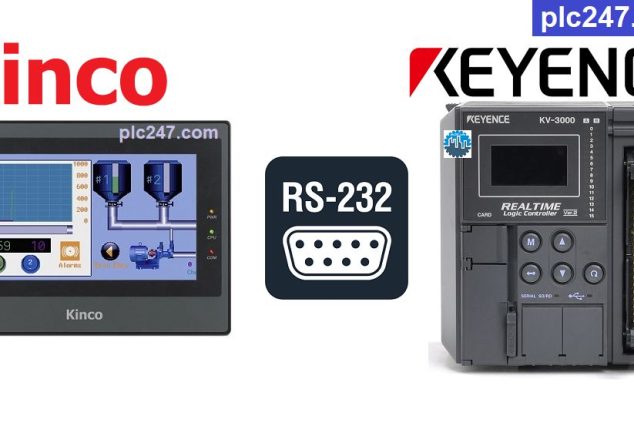 Keyence Kv3000 And Samkoon Hmi Rs232 Connection Tutorial