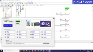 PLC Delta & Visual Studio C# "Data Logging via RS485" - plc247.com
