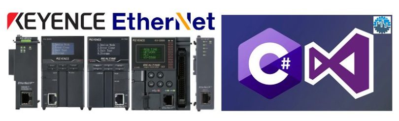 PLC Keyence & Visual Studio C# "Data Logging via Ethernet" - plc247.com
