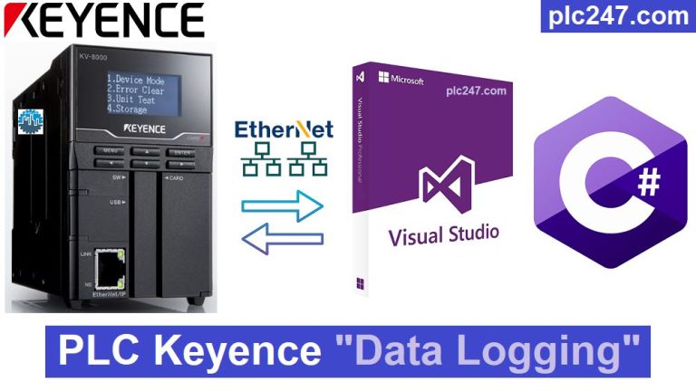PLC Keyence & Visual Studio C# "Data Logging via Ethernet" - plc247.com