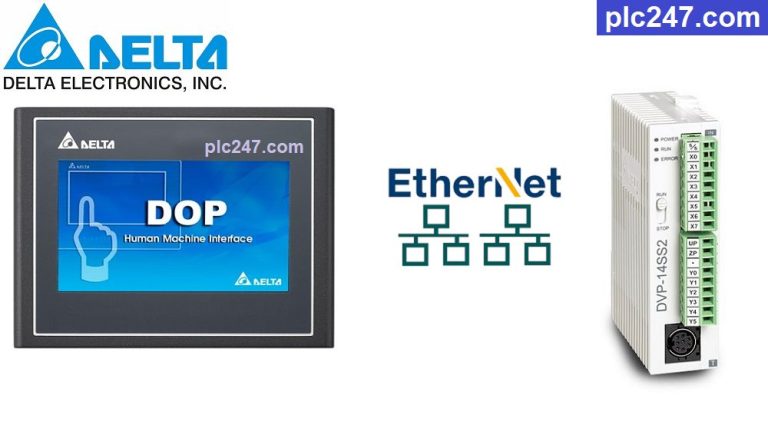 Delta HMI & PLC Delta DVP12SE "Ethernet Communication" Tutorial ...