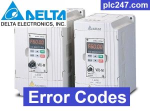 Delta VFD-M Error Codes - plc247.com