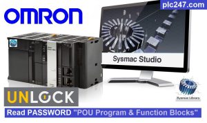 [Unlock Pasword] Sysmac Studio "Function Block & POU Program"OMRON - plc247.com