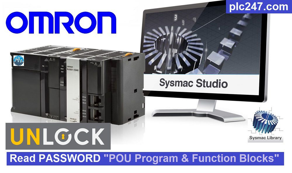 [Unlock Pasword] Sysmac Studio "Function Block & POU Program"OMRON - plc247.com