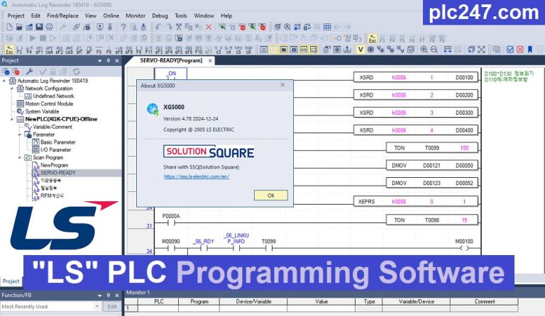 [Download] XG5000 V4.78 LS PLC Software (New Version) - plc247.com