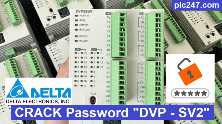 [Unlock] PLC Delta DVP-SV2 Series (Read Password) - plc247.com